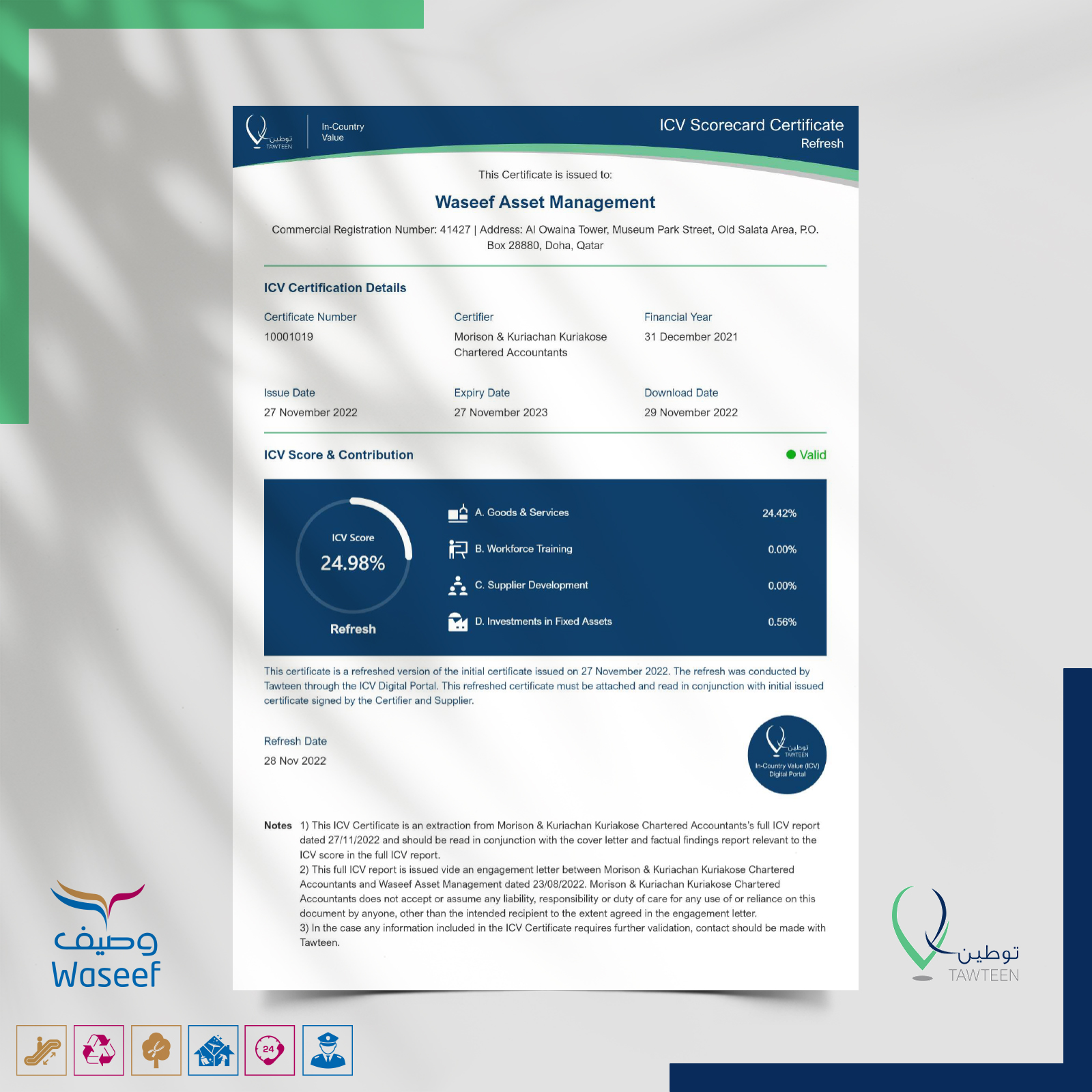 Waseef - Announcements Details